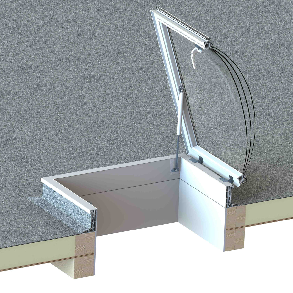 Thermadome Access Hatch Dome Rooflight – Smoke Vents